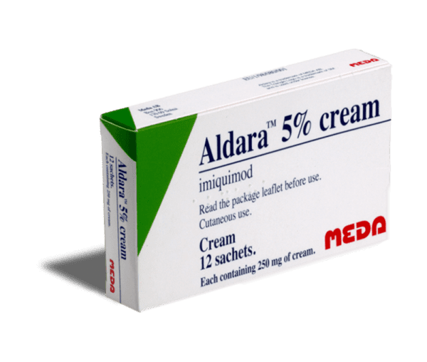 Aldara 5% cream (imiquimod) 250mg – 12 sachets - Ehealth Kenya